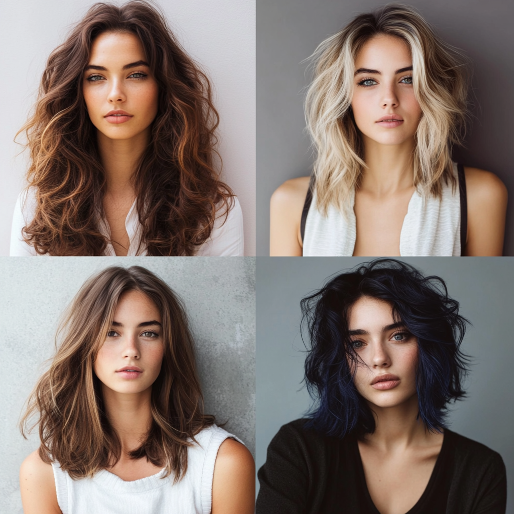 2025 Hair Trends Based on Your Face Shape - Hiface